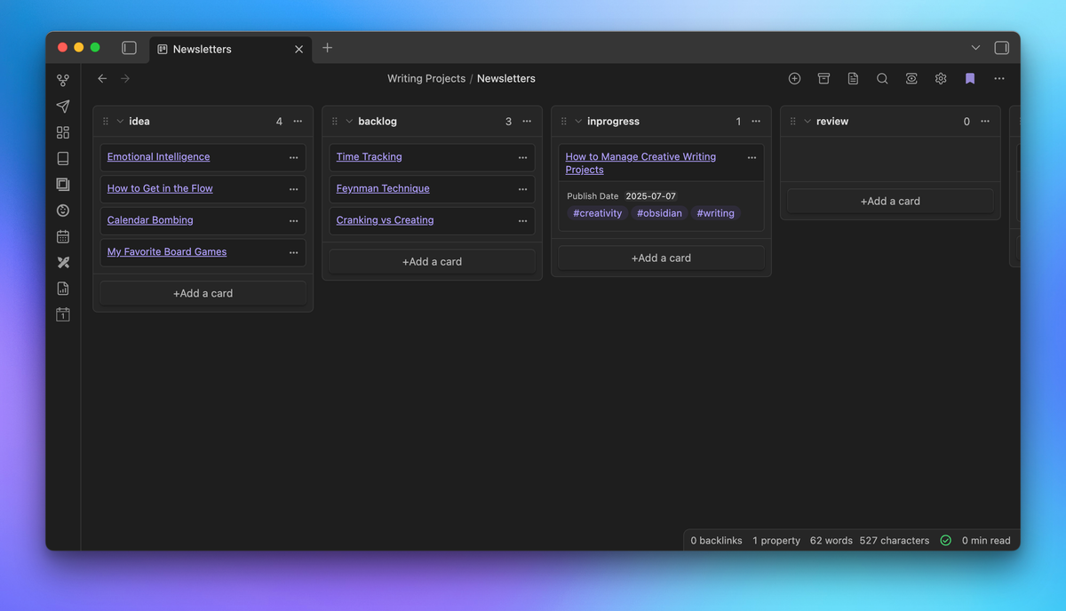 Replacing the Projects Plugin